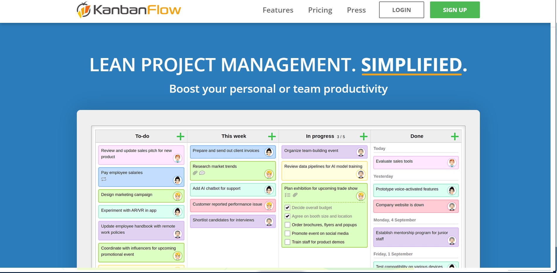 KanbanFlow - Future AI Toolbox