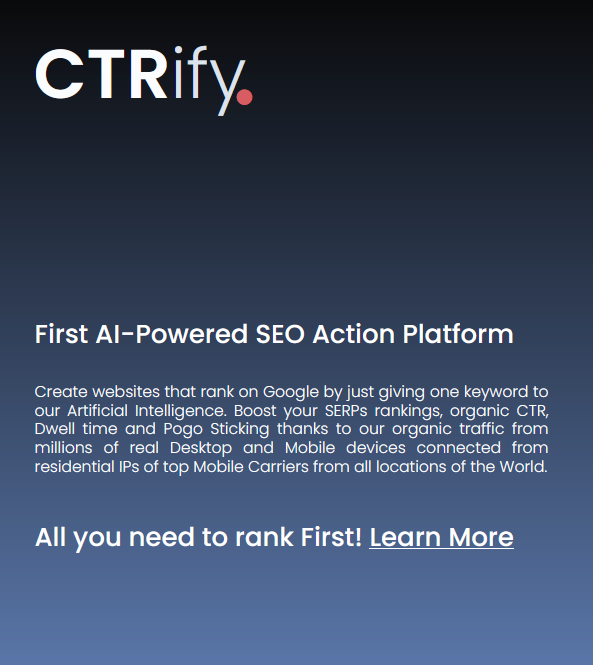 CTRify - Future AI Toolbox