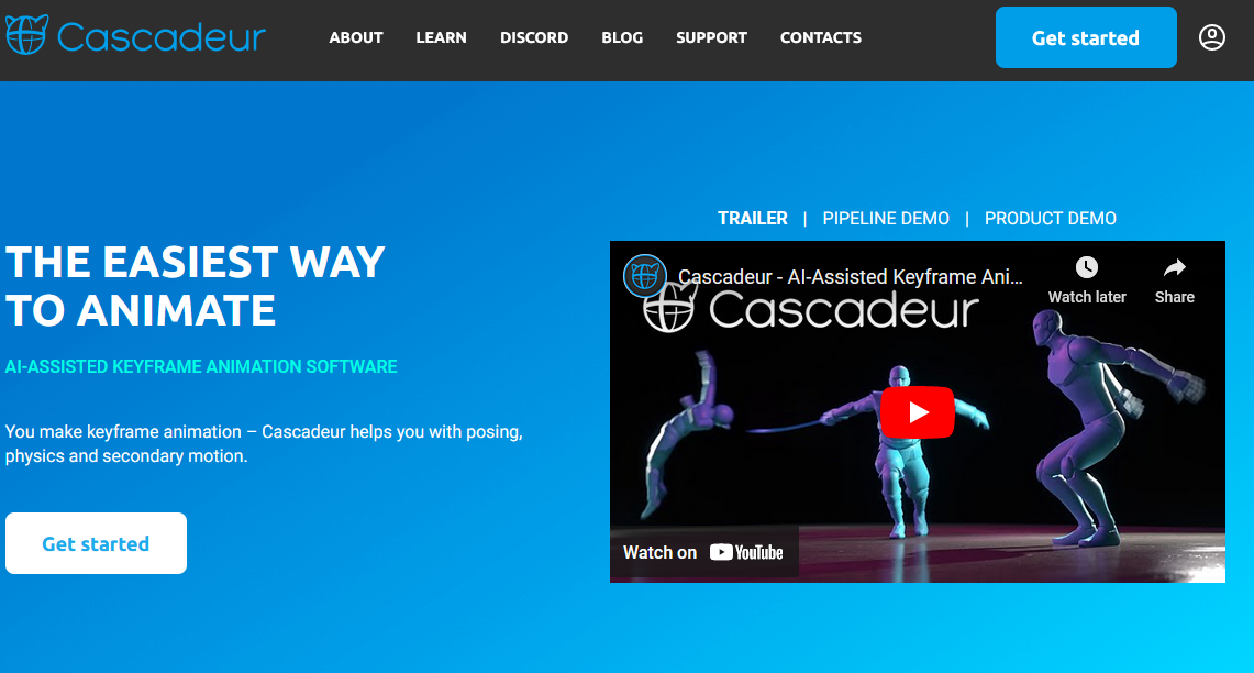 Cascadeur - Future AI Toolbox