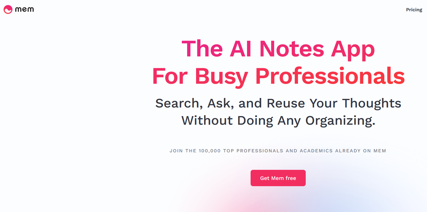 Mem AI - Future AI Toolbox