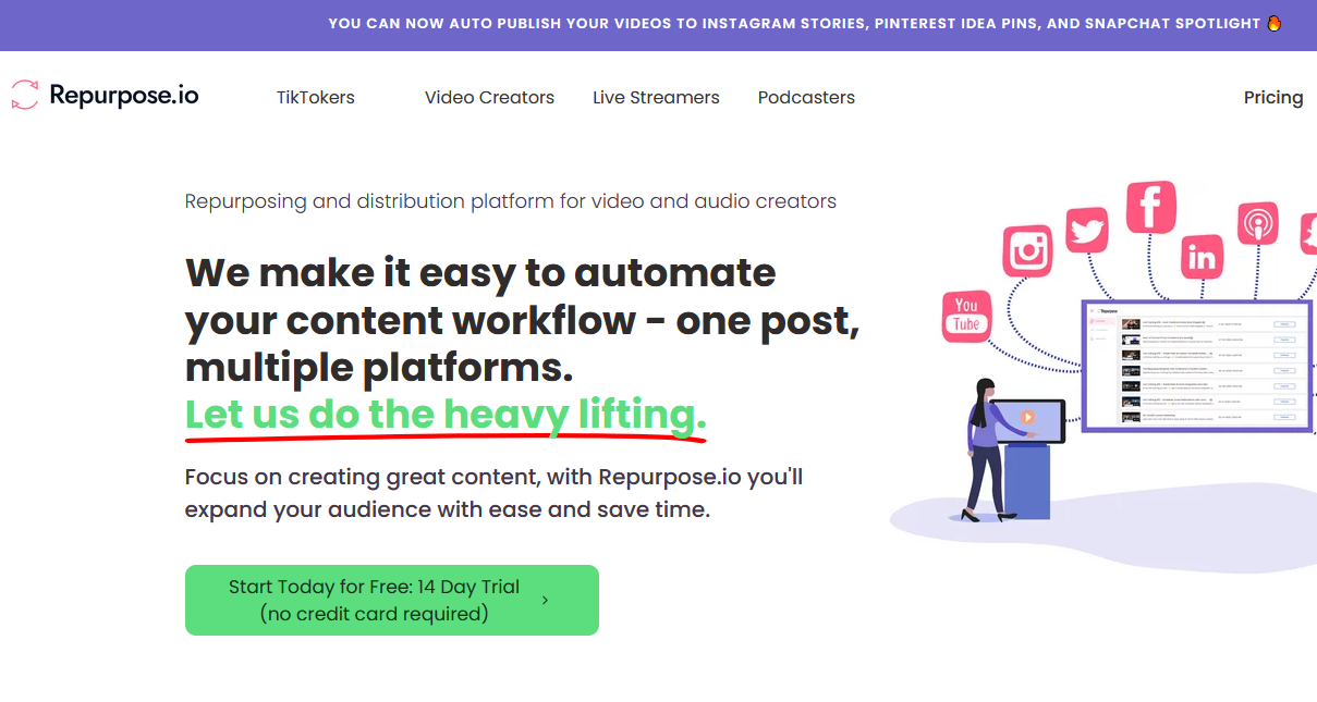 Repurpose.io - Future AI Toolbox