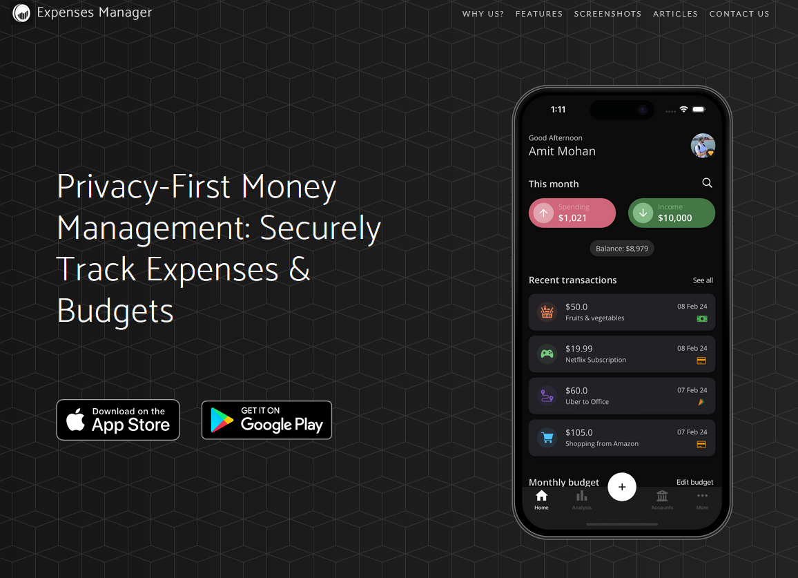 ExpenseManager - Future AI Toolbox