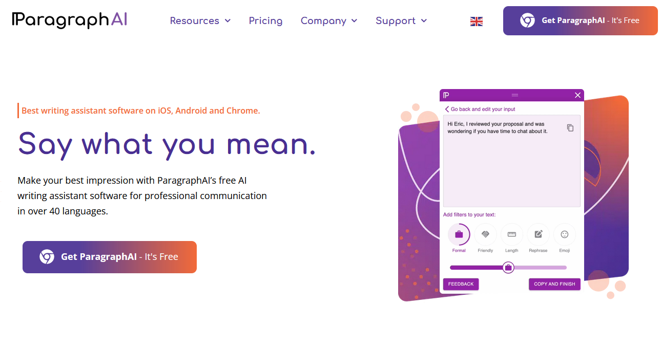 ParagraphAI - Future AI Toolbox