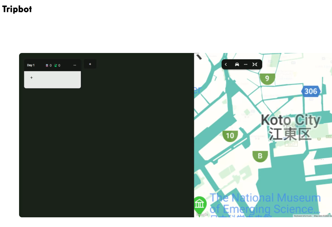 TripBot - Future AI Toolbox