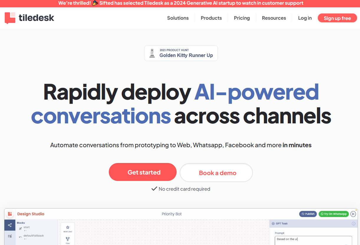 Tiledesk - Future AI Toolbox