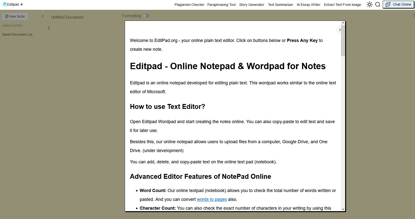 EditPad - Future AI Toolbox