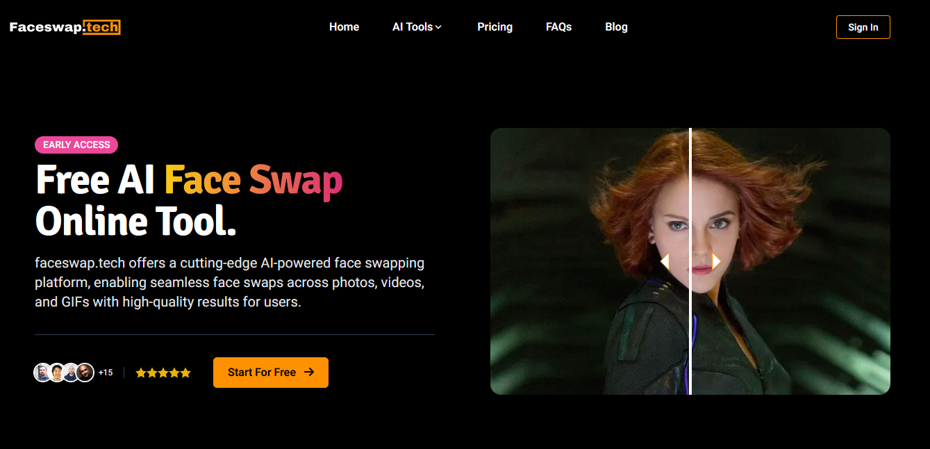 Faceswap.tech - Future AI Toolbox